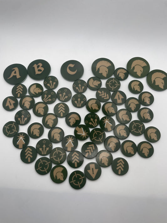 Custom tokens compatible with Legions Imperialis Legions – Game Gremlin